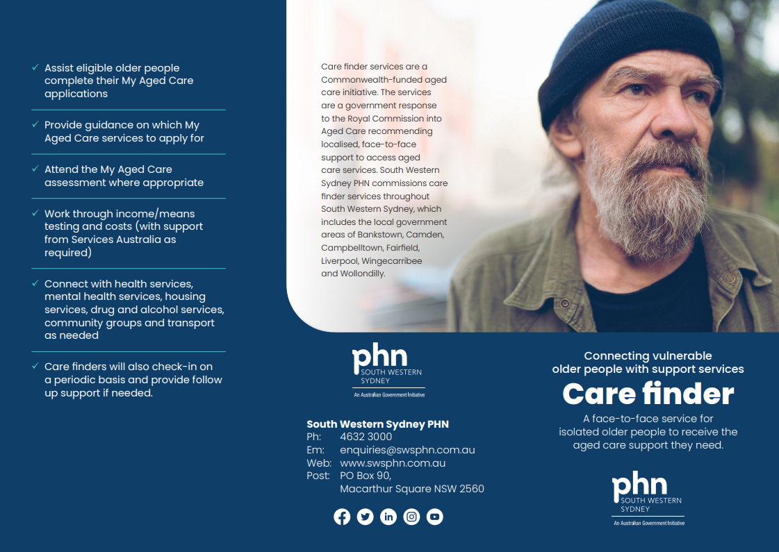 care-finder-brochure-thumbnail | South Western Sydney PHN